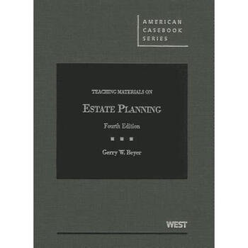 Teaching Materials on Estate Planning