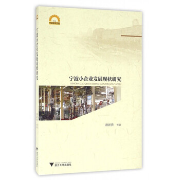 宁波小企业发展现状研究/宁波学术文库