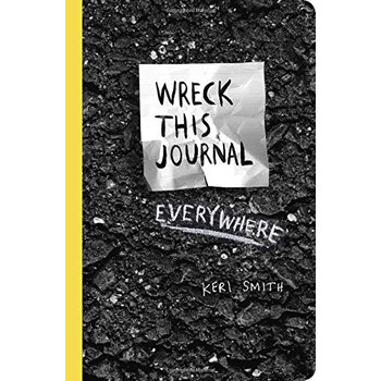 英文原版Wreck This Journal Everywhere做了这本书