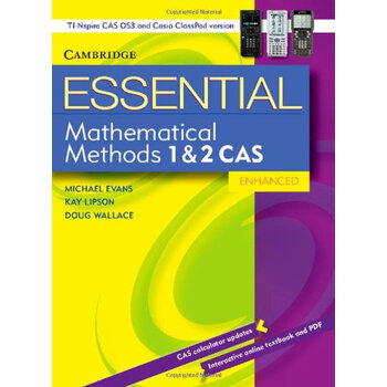 【】Essential Mathematical Methods Cas 1 and