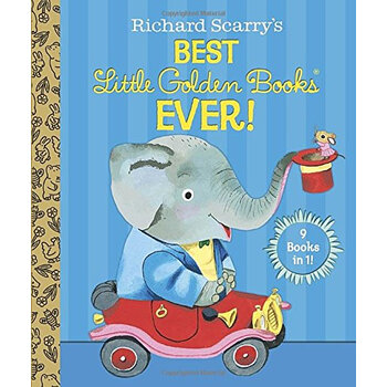 斯凯瑞最佳故事集 Richard Scarry 进口原版 精装 经典绘本小学阶段