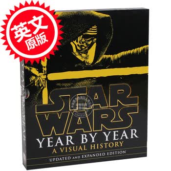  英文原版 Star Wars Year by Year: A Visual H