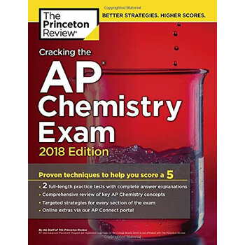 破解AP化学考试2018 英文原版 教育与考试 Cracking the AP