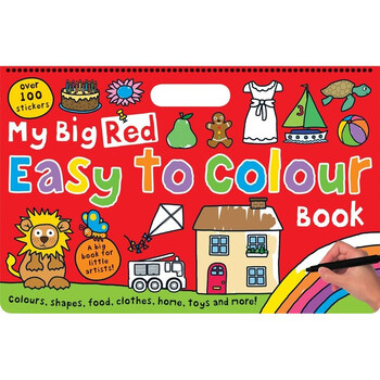 My Big Red Easy to Colour Books