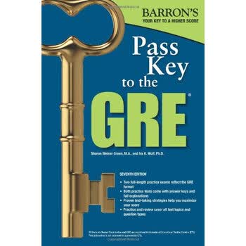 【】Pass Key to the GRE, 7th Edition