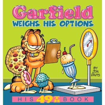英文原版 加菲猫漫画 Garfield Weighs His Options