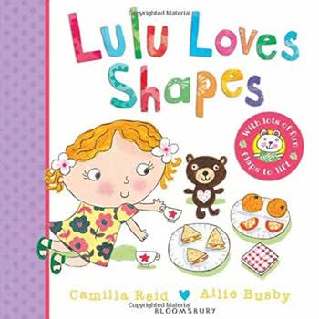 Lulu Loves Shapes  Board Book