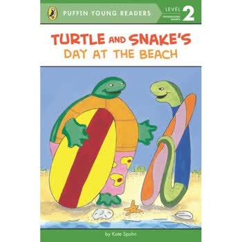 Puffin Young Reader Level 2 Turtle Snake’s Day at Beach