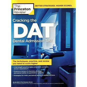 Cracking the DAT (Dental Admission Test) 英文原版