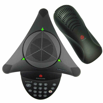 宝利通(POLYCOM)会议电话SoundStation SS2 基本型 音频会议电话机八爪鱼【图片 价格 品牌 报价】-京东
