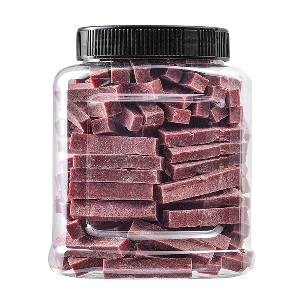 小休梦 山楂条罐装零食休闲零食特产山楂片山楂干果脯蜜饯 桑葚山楂条500gX1（精装罐装） - Nice222