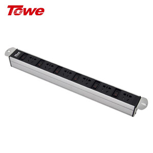 【TOWEEN/炫彩系列】TOWE同为分控炫彩系列PDU工业级插座6位分控 EN10/C66K晶银白【行情 报价 价格 评测】-京东