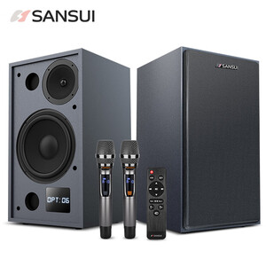 【山水H5】山水 SANSUI H5 电视K歌蓝牙音响音箱设备客厅套装家用家庭ktv音响套装卡拉ok会议音响设备【行情 报价 价格 评测】-京东