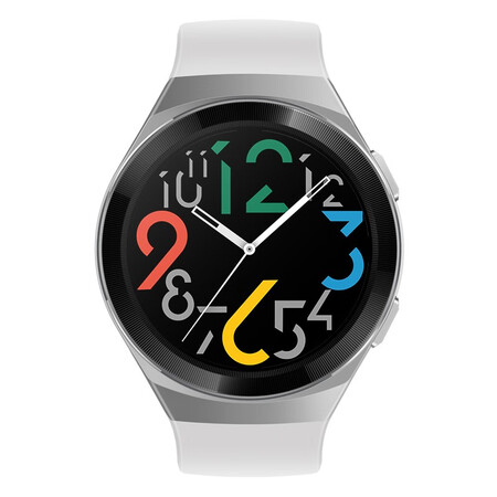 【华为HCT-B19】HUAWEI WATCH GT 2e 商用华为手表 运动智能手表（2周续航+100种运动类型+心脏健康）46mm冰川白 ...