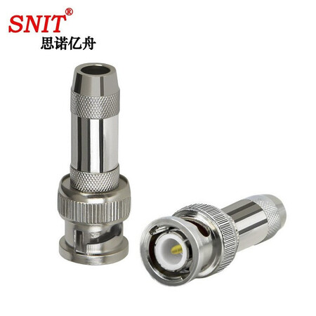 【思诺亿舟Q9(SYV75-1-1)】思诺亿舟（SNIT）2M两兆头BNC公头 E1西门子接线端子 DDF射频线Q9接头 同轴电缆SYV-75-1-1连接器 10个装【行情 报价 价格 评测】-京东