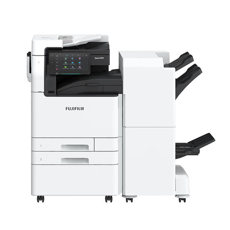 【FUJIFILMApeos C3070】富士胶片（FUJIFILM）Apeos C3070 CPS 双纸盒+输稿器+双面器+C4型小册子装订 ...