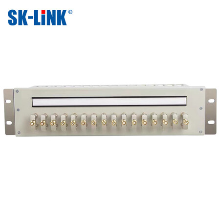 【SK-LINKDDF配线架】SK-LINK 8系统DDF数字配线架19英寸 西门子端子单元板含16口三通头2M两兆E1同轴电缆接头终端连接器SK-DDF8【行情 报价 价格 评测】-京东