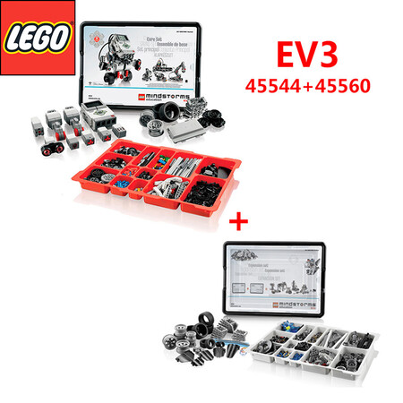 LEGO乐高EV3 第三代机器人 儿童益智创意可编程机器人 教育系列 圣诞元旦礼物 45544主机+45560配件套装【图片 价格 品牌 报价】-京东