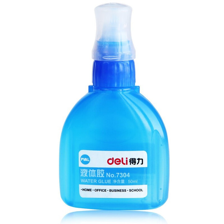 【得力7304】得力（deli）7304 刷头液体胶水(50ml) 12瓶装（3盒）【行情 报价 价格 评测】-京东