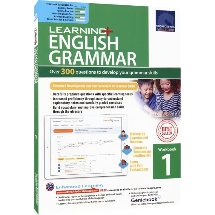 《新加坡英语SAP Learning English Grammar学习系列英语语法学习 基础版图书 语法练习 一年级》【摘要 书评 试读 ...