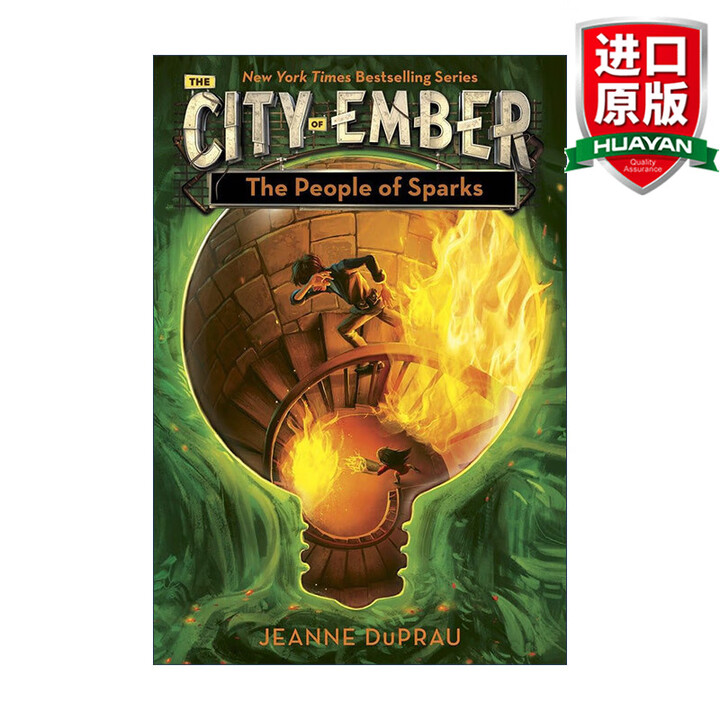 《The People of Sparks City of Ember 02 英文原版 微光之城系列2 星火 Jeanne DuPrau 英文 ...