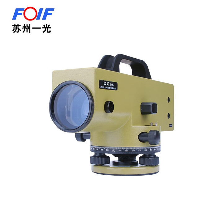 【FOIFDS05】FOIF苏州一光水准仪全套DS05高精度苏一光自动安平0.5MM精度沉降观测【行情 报价 价格 评测】-京东