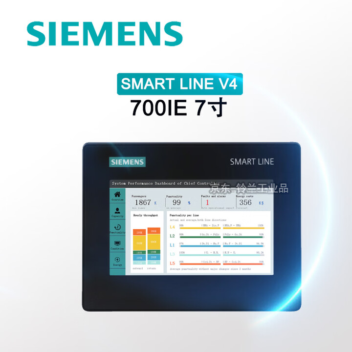 全新西门子触摸屏 7英寸10英寸 SMART LINE 700IE 1000IE V4 7英寸 6AV6648-0DC11-3AX0【图片 ...