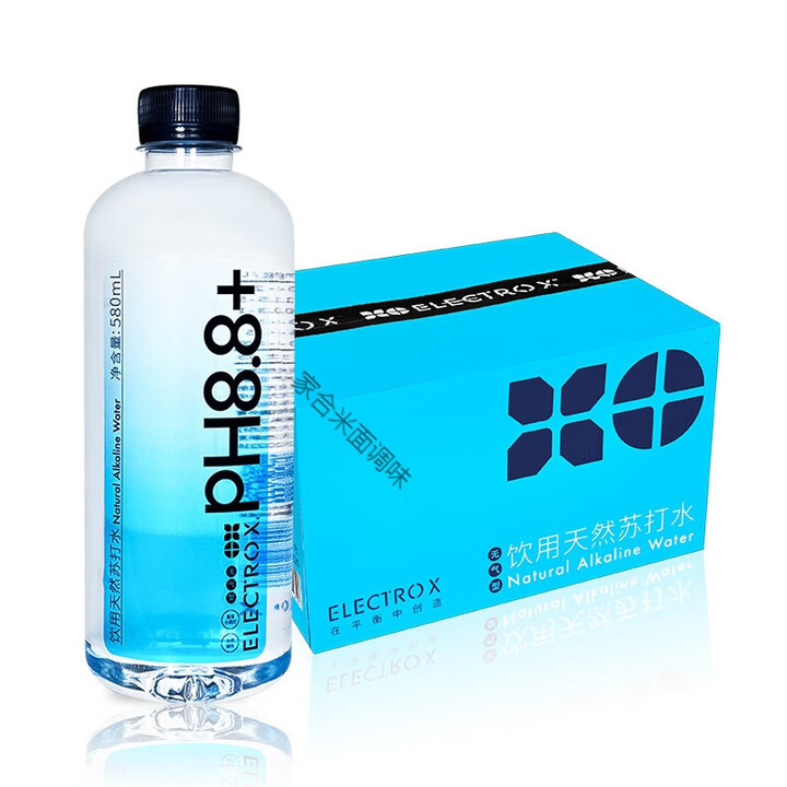 粒刻品质苏打水饮用水天然弱碱性PH88苏打水580ml380ml瓶 580ml*12瓶【图片 价格 品牌 报价】-京东