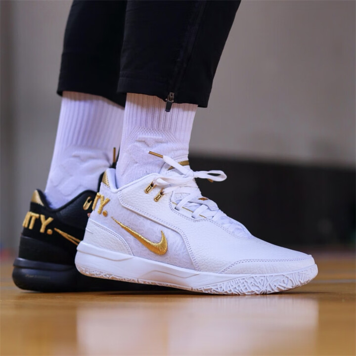 耐克（NIKE）LeBron NXXT Gen Zoom 詹姆斯耐磨透气男款低帮缓震篮球鞋 FJ1567-103黑白鸳鸯 43 (275mm ...