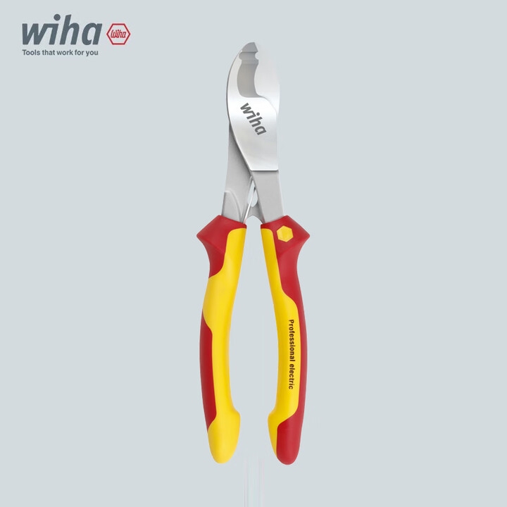 【wiha43660】wiha 43660 线缆钳专业型电工绝缘含弹簧 Z 50 3 06 180 mm【行情 报价 价格 评测】-京东