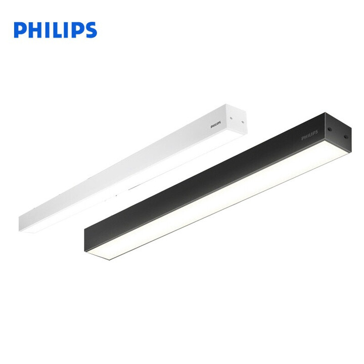 【飞利浦RC095V LED15S/865 PSU W12L60 BK G2】飞利浦（PHILIPS）LED线条灯办公室吊灯15W黑色 ...