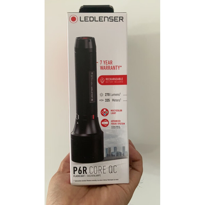 莱德雷神德国Led lenser p6r core qc四色18650锂电池充电手电 全新p6rcoreqc带包装【图片 价格 品牌 报价】-京东