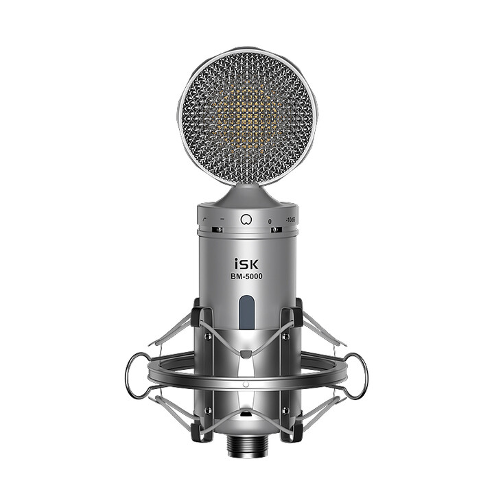 【iSKBM-5000】iSK BM-5000 专业大振膜电容麦克风 电脑手机游戏直播 主播直播唱歌录音喊麦话筒 全民K歌唱吧会议主持【行情 报价 价格 评测】-京东