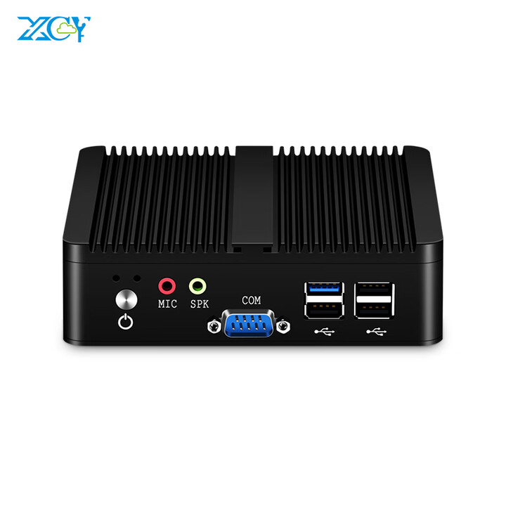 【新创云XCY-X30A-J1800】新创云工控机J1800双核双线程双网双串mini主机嵌入式微型家用办公工业微型电脑J1800 2G ...