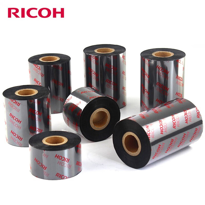 【理光B110CR】理光（RICOH）B110CR 全树脂碳带 热转印标签机色带 90MM*300M（10卷/箱）【行情 报价 价格 评测】-京东