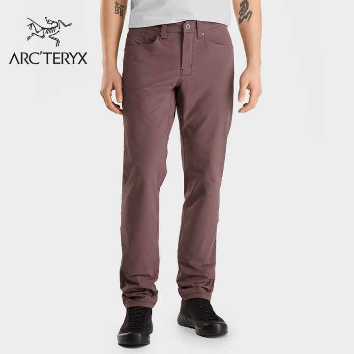 始祖鸟（ARC’TERYX）ARC’TERYX始祖鸟 ARRO PANT 防风 男子 软壳长裤 Dark Velvet Sand/深绒砂棕 ...