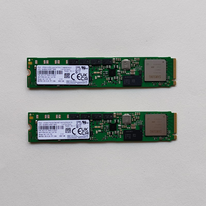 PM983 1.92T 3.84T M.2 22110 NVME协议企业级固态硬盘PM9A3 PM983 1.92T M.2 22110零售 ...