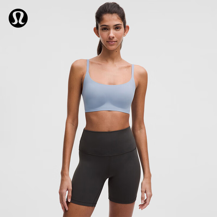 lululemon丨Multi-Size 女士可调节肩带运动内衣 速干 LW2ED3S 蓝柳 M /L【图片 价格 品牌 报价】-京东