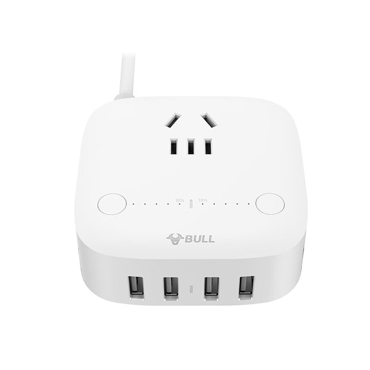 【公牛GN-U201N】公牛（BULL)防过充USB插座 GN-U201N 1.5米/白色/250V 2500W 10A 10A【行情 报价 价格 评测】-京东