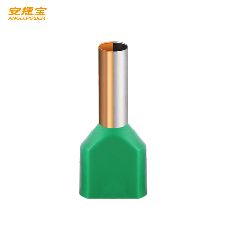 【安捷宝AB-TE1010】安捷宝 双管型端子针形预绝缘端子E1010欧式冷压接线端子铜鼻子1000只装 AB-TE1010【行情 报价 价格 ...