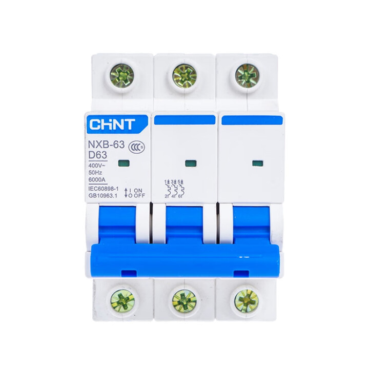 正泰（CHNT）D型NXB-63空气开关家用小型断路器开关2P3P4PD32/D63 3P D16A【图片 价格 品牌 报价】-京东