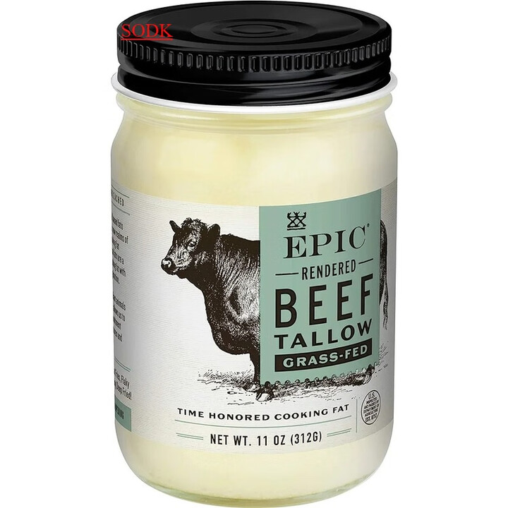SODK-美国直邮EPIC Beef Tallow牛油牛脂草饲适合酮类312g【图片 价格 品牌 报价】-京东