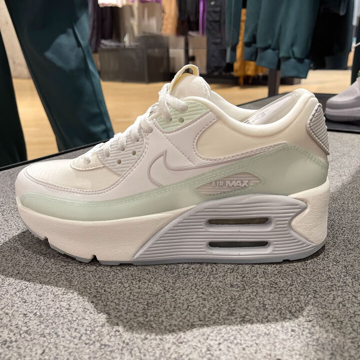 耐克（NIKE）跑步鞋女鞋秋冬季新款AIR MAX 90 LV8休闲运动鞋双层气垫休闲鞋 HF0782-102 39【图片 价格 品牌 报价】-京东