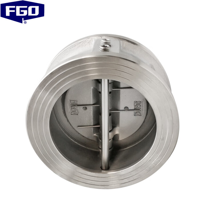 FGO 蝶式对夹止回阀 H76X-16P 逆止阀 304 不锈钢 16公斤级 DN80【图片 价格 品牌 报价】-京东