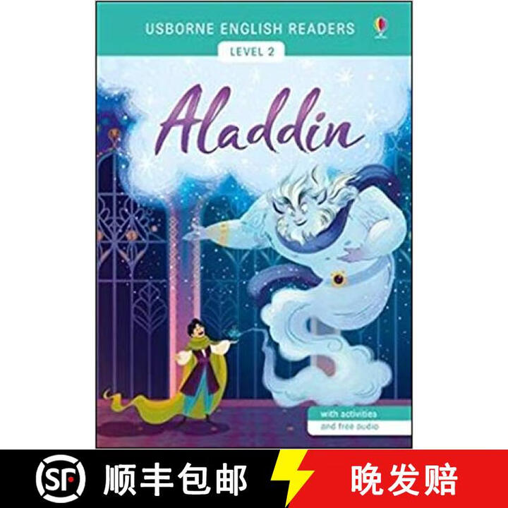 3-4周达】Usborne English Readers Level 2: Aladdin》【摘要 书评 试读】- 京东图书