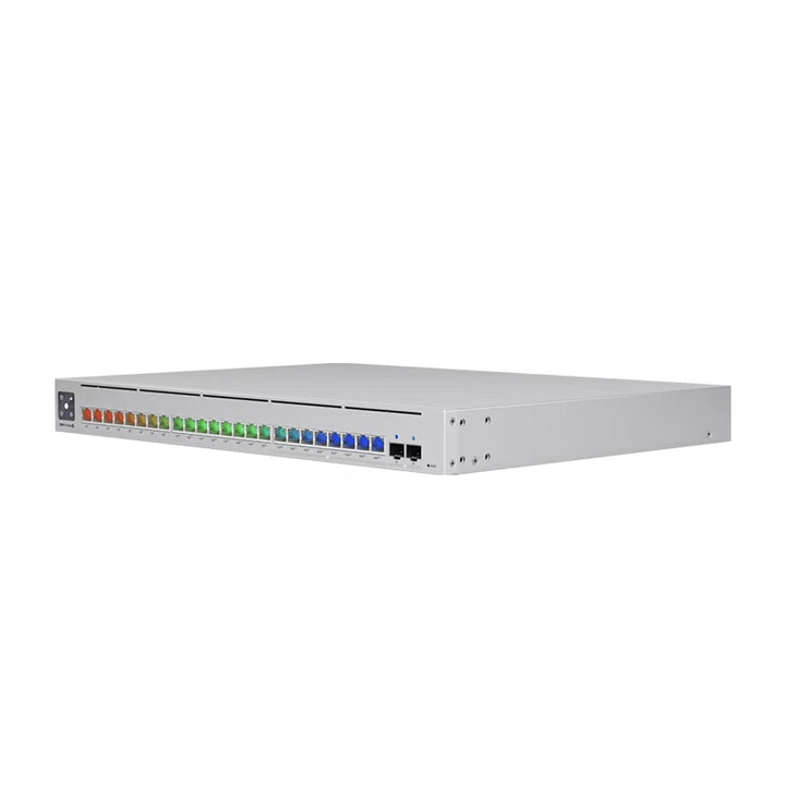 UBNT原装USW-Pro-Max-16/24/48-PoE交换机3层UniFi2.5G口PoE++优倍快 USW-Pro-Max-24非 ...