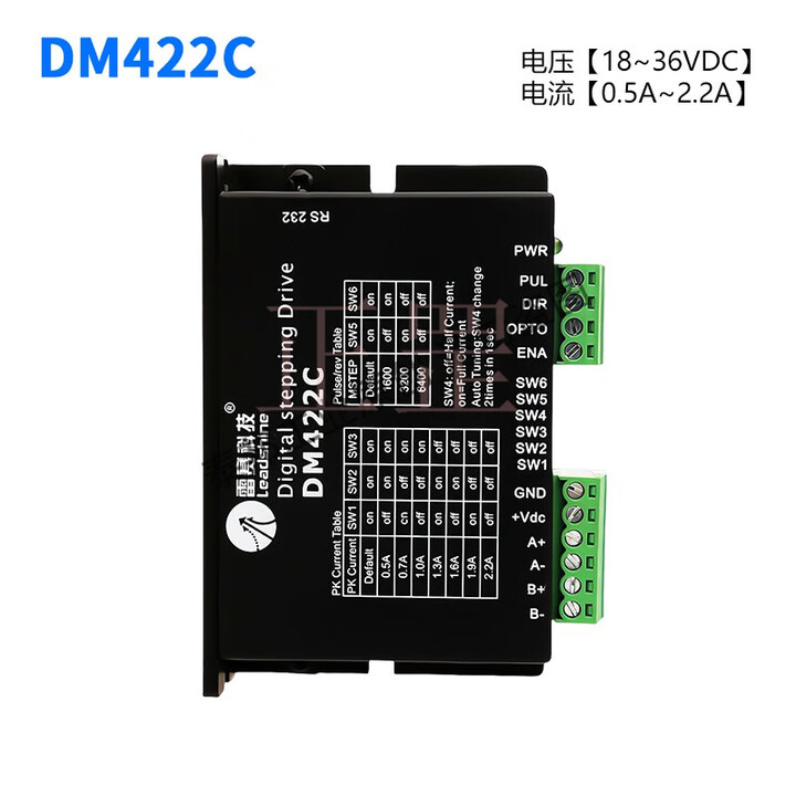 Leadshine 雷赛智能 DM442S 步进驱动器 DM422S M332C DM456-V-24 DM422C【图片 价格 品牌 报价】-京东