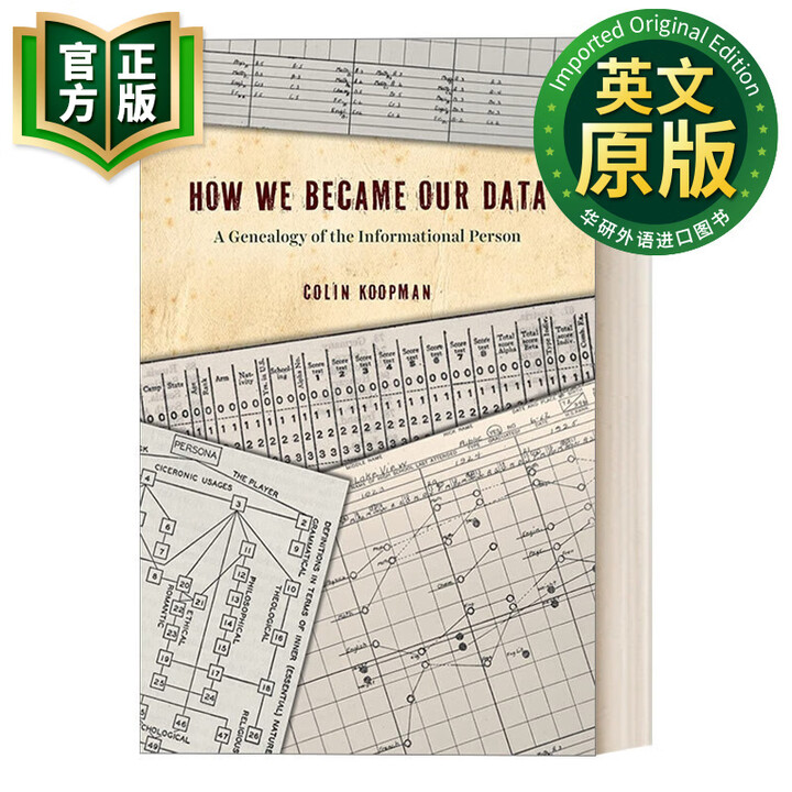 《我们如何成为我们的数据 英文原版 How We Became Our Dat 信息人的谱系 Colin Koopman 科技与社会 进口英语 ...