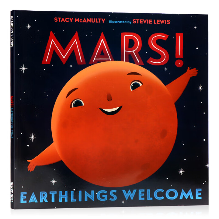 《我们的宇宙元素自白第5册 英文原版绘本 Mars Earthlings Welcome 火星欢迎地球人 宇宙火星元素科普启蒙读物名家 ...