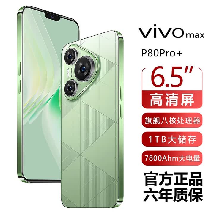 vivomax新品1TB大内存7800mAh快充长续航骁龙8电竞学生全新原装正品手机 香颂绿 16G运行+512G内存 官方标配【图片 价格 ...
